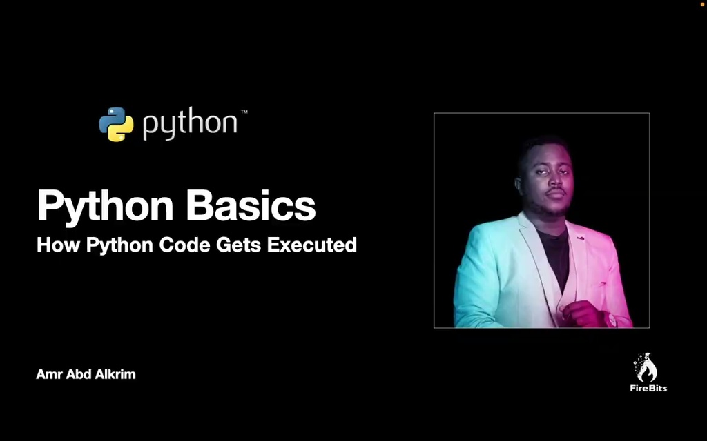 How Python Code Gets Executed | FireBits Training Center How Python Code Gets Executed | FireBits Training Center